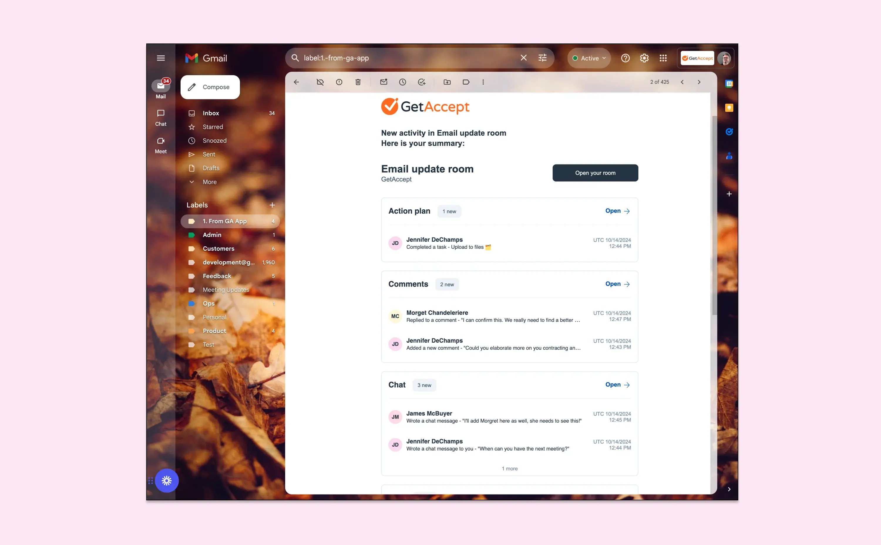 What's New at GetAccept